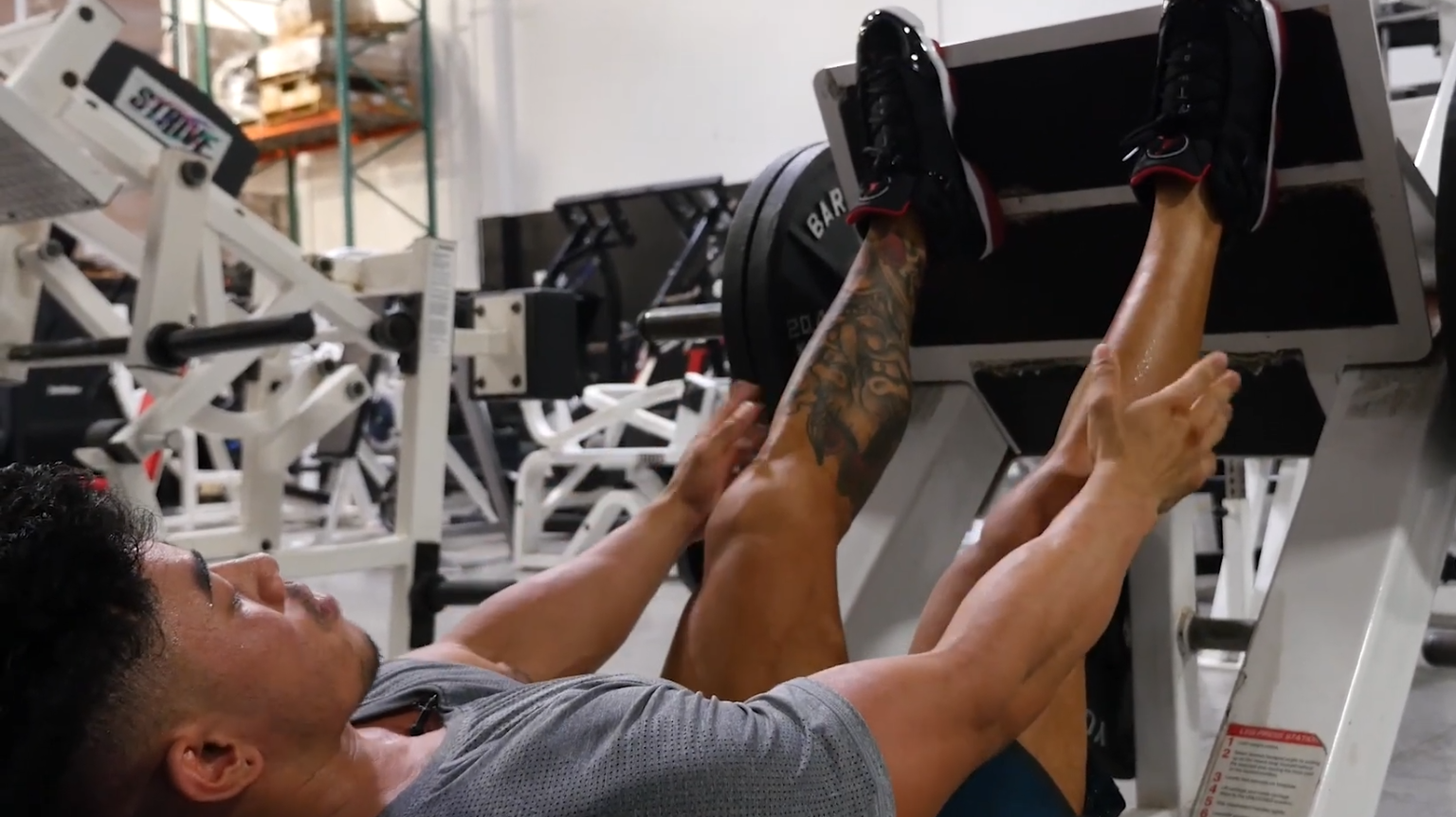 Leg Press Foot Placement Variations - Rio Linda Fitness